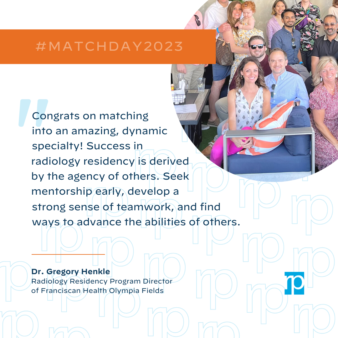 Celebrating Match Day 2023: RP radiologists share advice for residency
