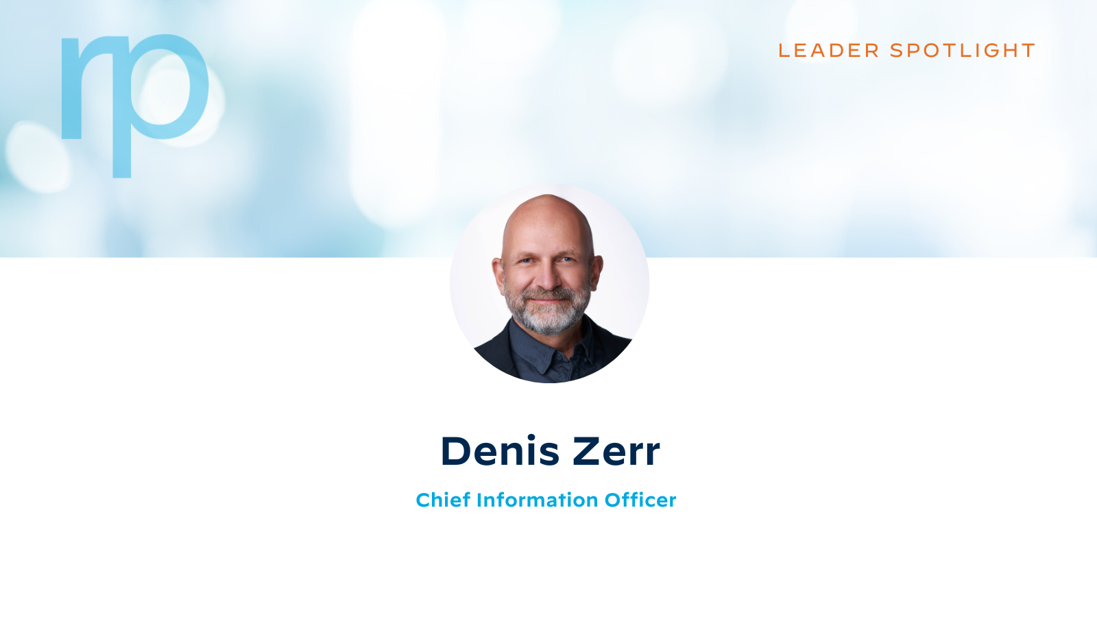 Leader Spotlight: Denis Zerr