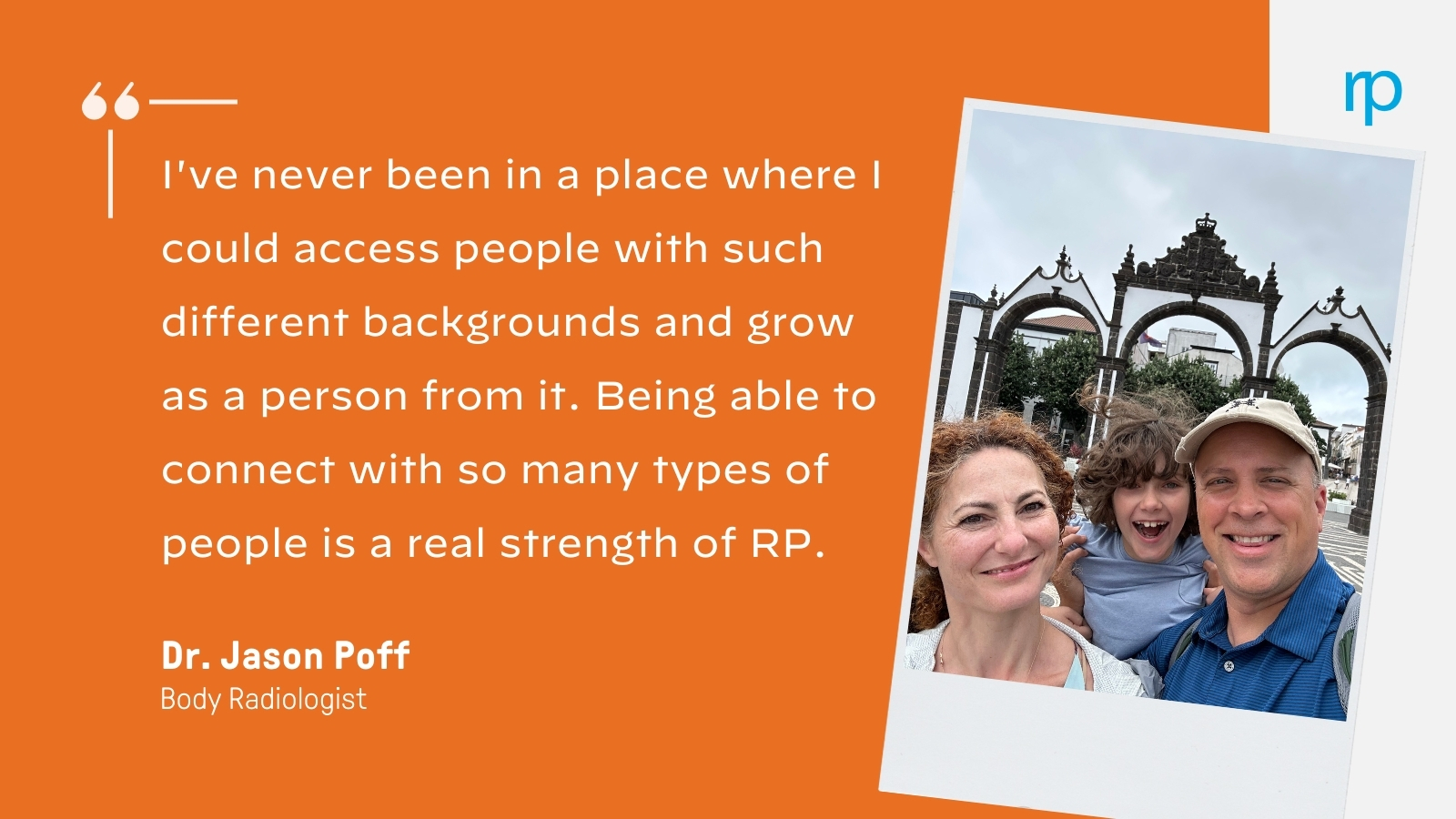 Why RP? Q&A with Dr. Jason Poff, Body Radiologist